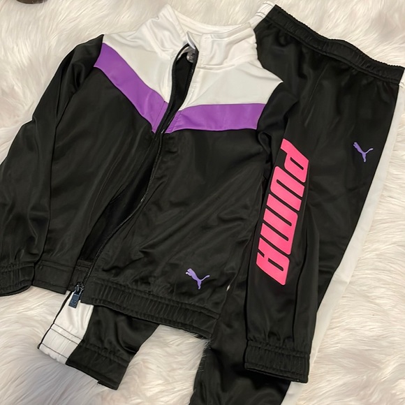 Puma | Matching Sets | Puma Track Jacket Set Size 5 | Poshmark